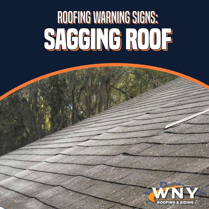 Roofing Warning Signs #3: Sagging Roof - The WNY Company